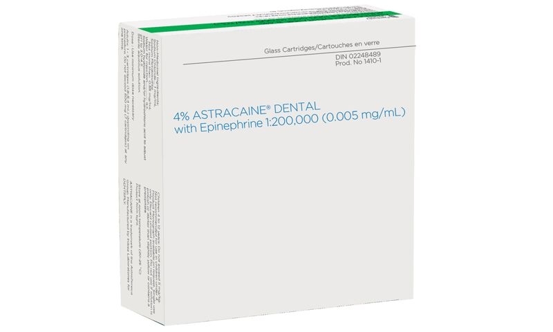 ASTRACAINE 4% ANESTHETIC - Global Dental Solutions